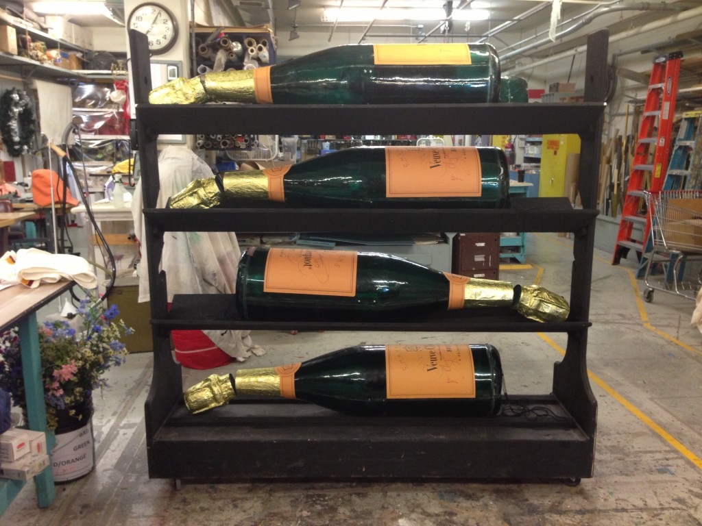 Giant Champagne Bottles | Prop Agenda