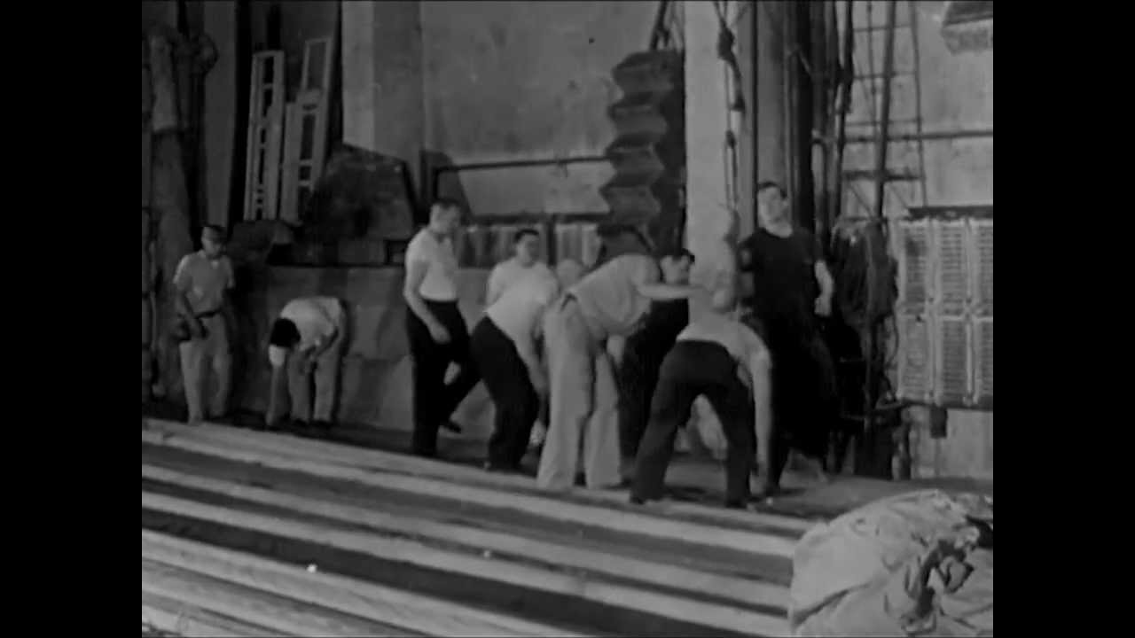 Stagehands at Work, 1960 | Prop Agenda